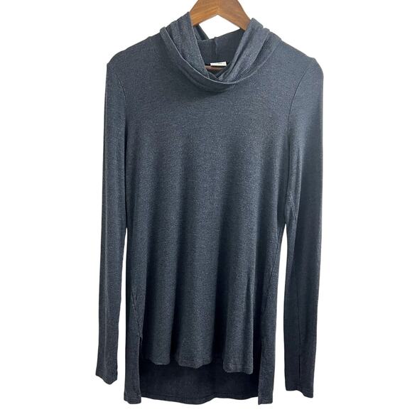 CAbi | Tops | Cabi Small Turtle Tee Tunic Top Midnight Blue Cowl ...